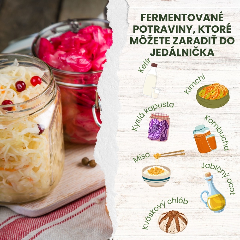 Fermentácia pre zdravé črevá a imunitu - BrainMarket.sk