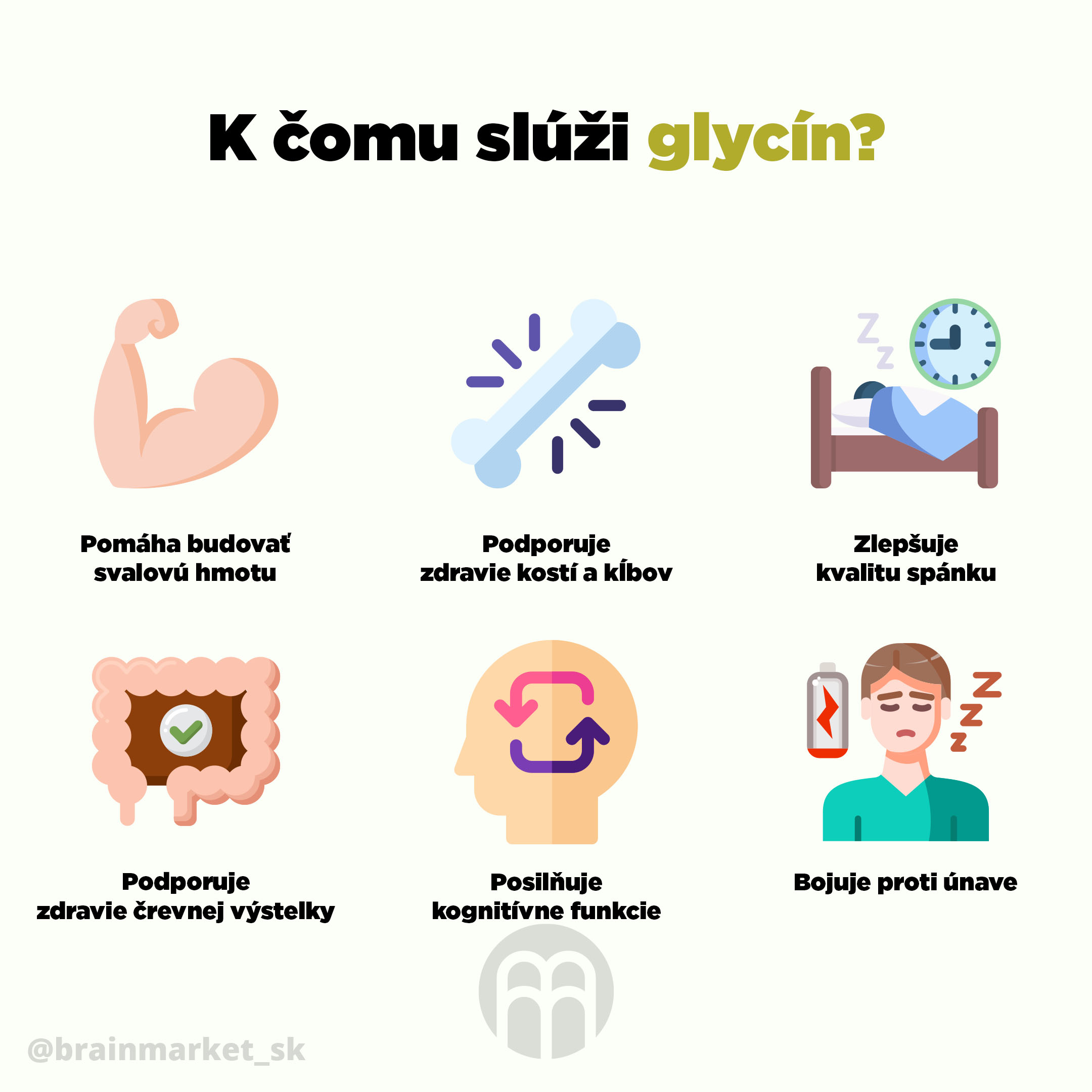 Glycín - aminokyselina pre budovanie svalov a zdravie mozgu ...