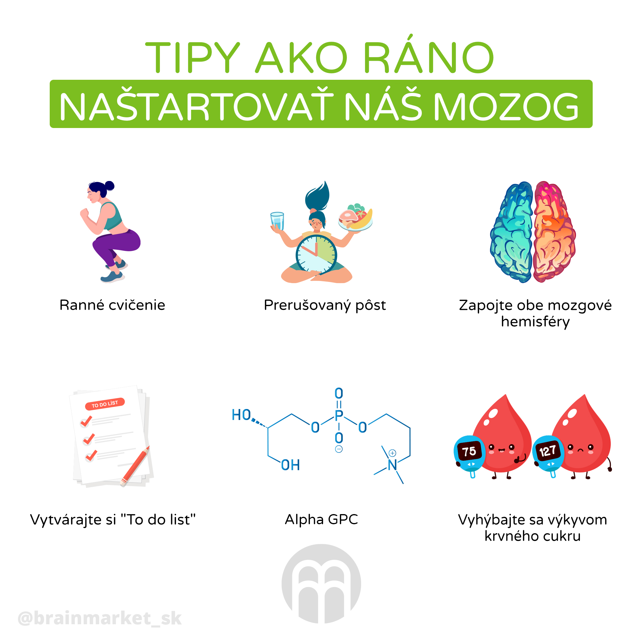 8 tipov ako ráno naštartovať mozog - BrainMarket.sk
